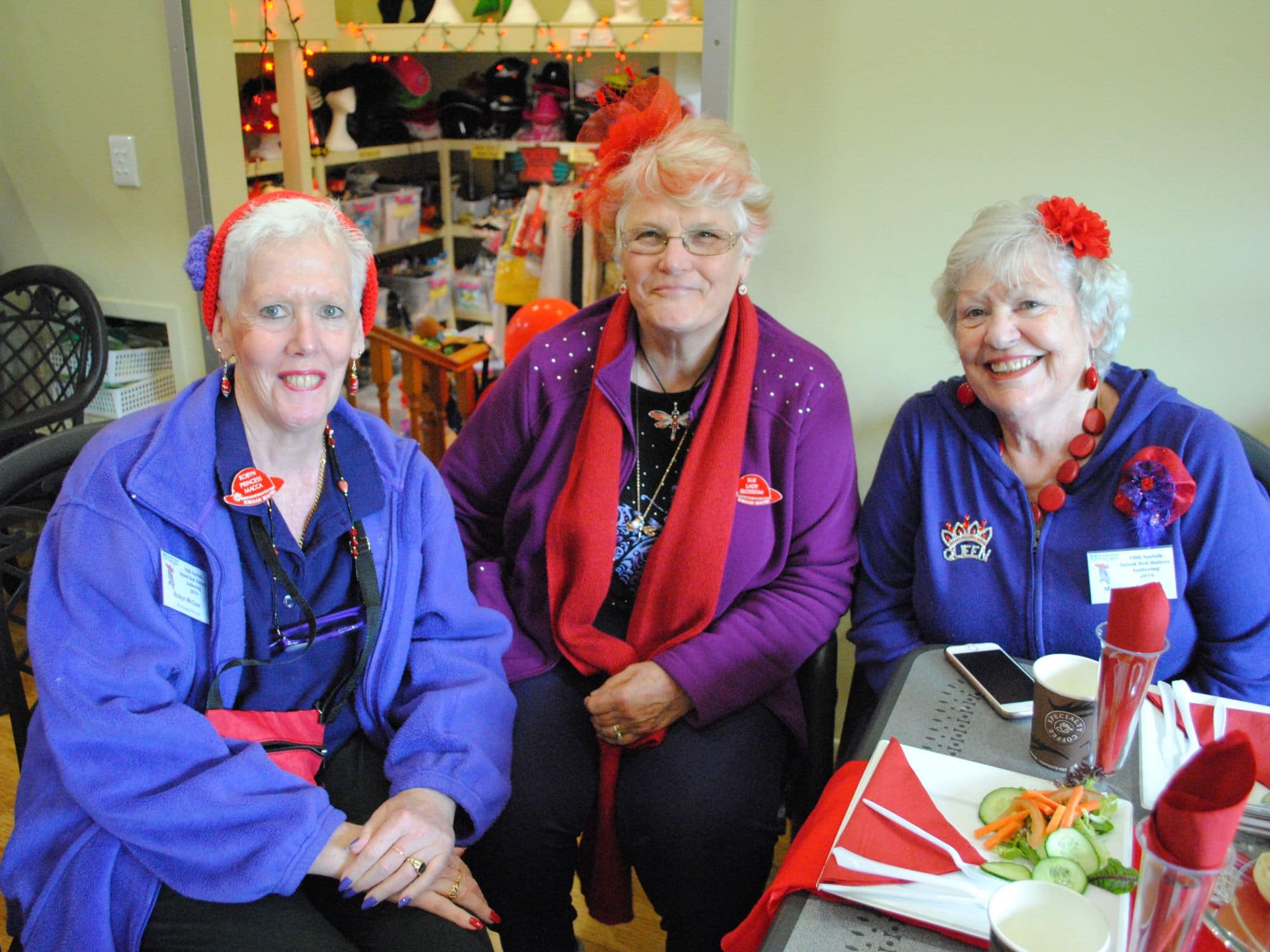 History of Red Hatters on Norfolk Island